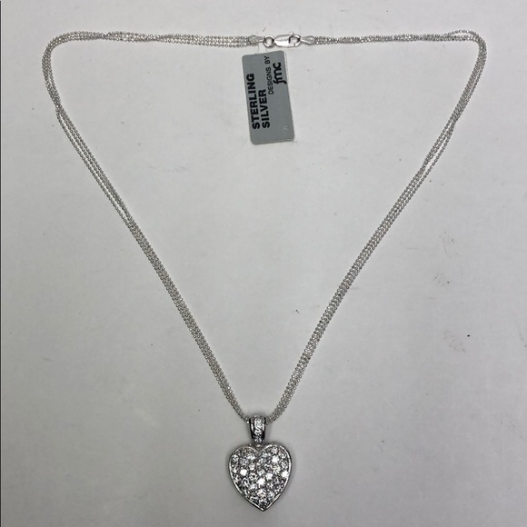 designed by fmc | Jewelry | Sterling Silver By Fmc Necklace Heart ...